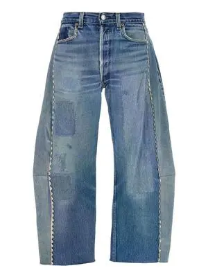 B Sides Customized Levi's Lasso Jeans - Blue