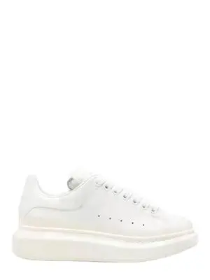 Alexander McQueen Lace-up Platform Sneakers - White
