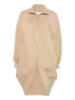 DARKPARK Draped-sleeve Bomber Jacket - Neutrals