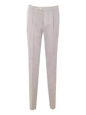 Brunello Cucinelli Pleated Trousers - Neutrals