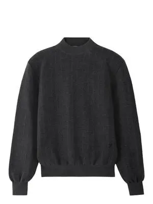 Jacquemus Gallone High-neck Sweater - Grey