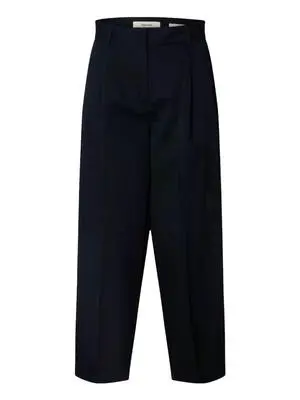 SELECTED Pleated Trousers - Blue