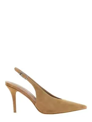 Guess Slingback Heel Pumps - Brown