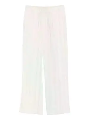 ALYSI Pleated Trousers - White