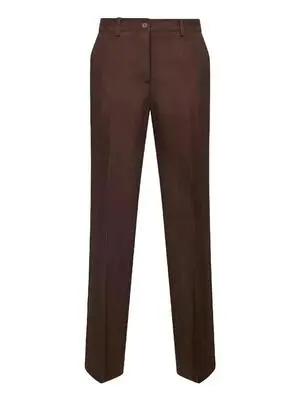 P.a.r.o.s.h Flared Trousers - Brown