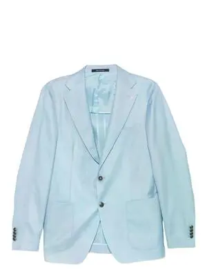 Tagliatore Single-breasted Blazer - Blue