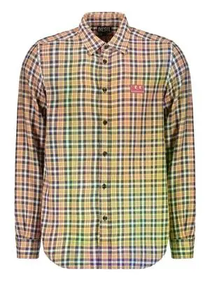 DIESEL Checked Long-sleeve Shirt - Neutrals