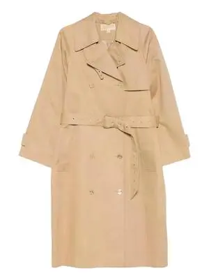 Michael Kors Belted Double-breasted Coat - Neutrals