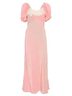 Rixo Ilaria Maxi Dress - Pink
