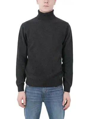 RE_BRANDED Roll-neck Sweater - Grey