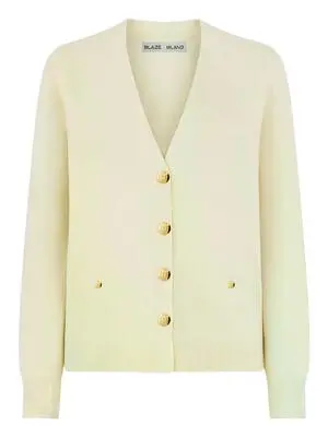 BLAZÉ MILANO Buttoned Cardigan - Neutrals