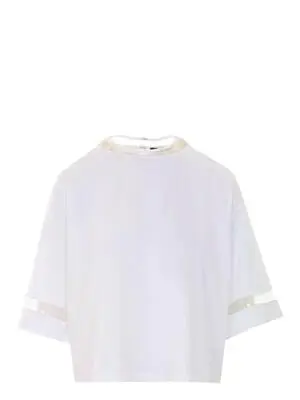 Fabiana Filippi Sequin Embellished Blouse - White