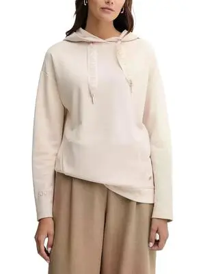 JOOP! Logo Corded-ribbon Hoodie - Neutrals