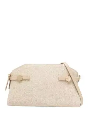 Borbonese Gold-tone-hardware Cross-body Bag - Neutrals