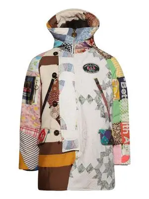 BETTER WITH AGE Vintage Military Blanket Parka - Multi