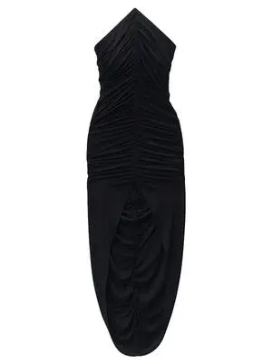 Alexander Wang Structured Bodice Midi Dress - Black