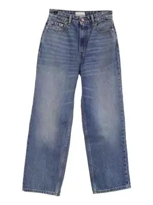 GANNI Magny Wide Leg Jeans - Blue