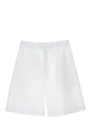 Carven Oversized Cotton Shorts - White