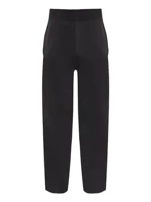 Emporio Armani Loose Fit Trousers - Black