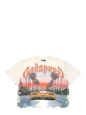 GODSPEED Sunset Blvd T-shirt - White