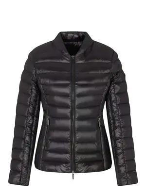 Armani Exchange Padded Zip Coat - Black