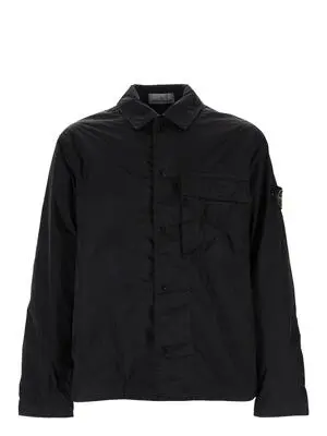 Stone Island Padded Overshirt - Black