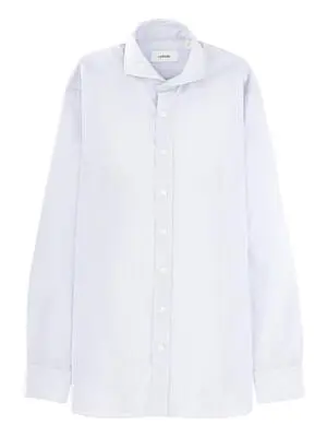 LARDINI Cotton Shirt - Azure