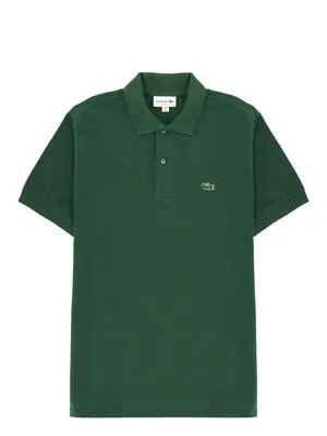 Lacoste Polo With Logo - Green