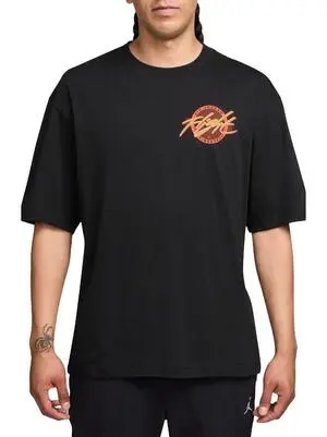 JORDAN Flight Graphic T-shirt - Black