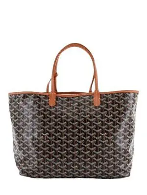 Goyard Saint Louis Tote Coated Canvas Pm Brown