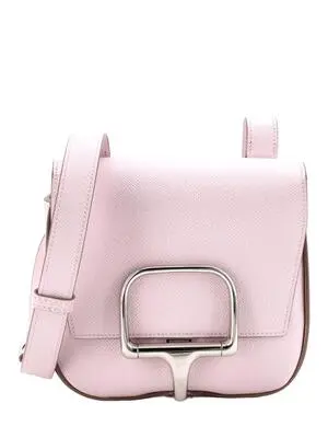 HERMES Della Cavalleria Epsom Mini Shoulder Bag - Mauve Pale