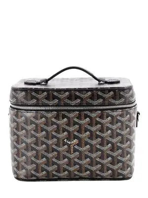 GOYARD Muse Vanity Case Coated Canvas - Black