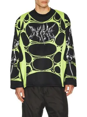 Nike Long-sleeved Jersey - Black & Volt Ice