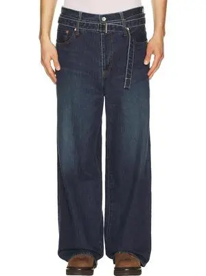 Sacai Denim Pants - Blue