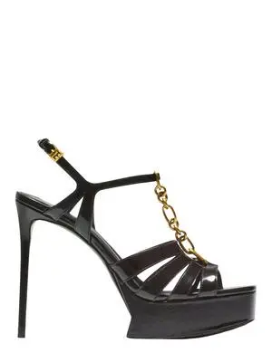 Balmain Platform Stiletto Sandals - Black