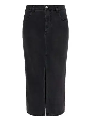 Isabel Marant Faharia Mid-cut Skirt - Black