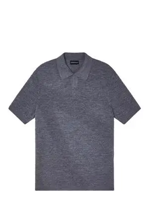 Emporio Armani Textured T-shirt - Grey