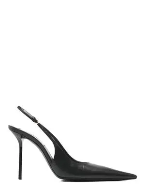 Victoria Beckham Leather Slingback Pumps - Black