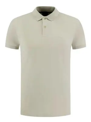 BOSS Logo-detail Polo Shirt - Neutrals