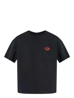 Emporio Armani Logo-detail T-shirt - Black