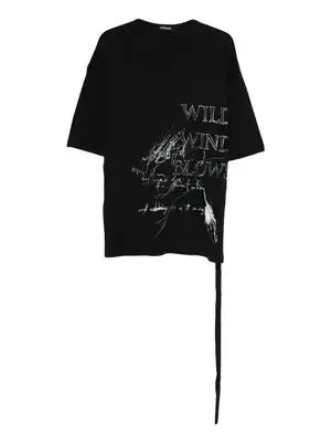 ANN DEMEULEMEESTER Dieter T-shirt - Black