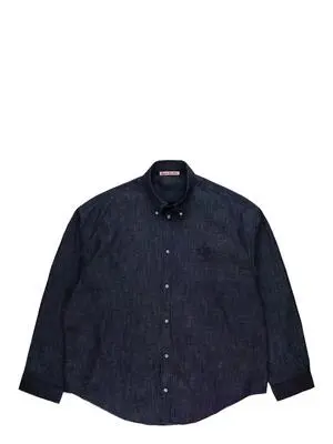 Acne Studios Buttoned Long-sleeve Shirt - Blue