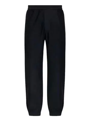 Giorgio Armani Perforated Trousers - Black