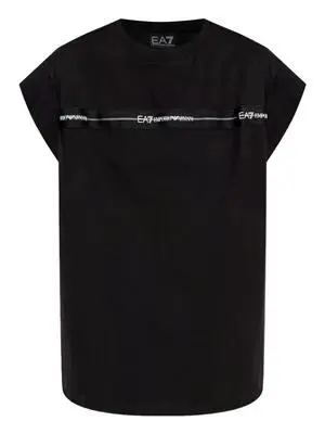 Emporio Armani Crew Neck Top - Black