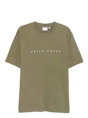 DAILY PAPER Logo-detail T-shirt - Green