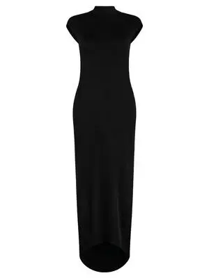 TOM FORD High-neck Maxi Dress - Black