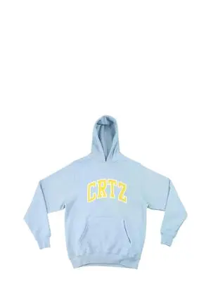 CORTEIZ Dropout Kangaroo-pocket Hoodie - Blue