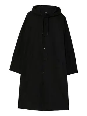 A.p.c. Kim Parka Coat - Black