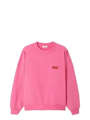 American Vintage Round-neck Sweatshirt - Pink