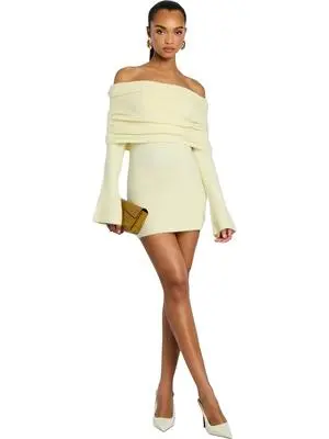 SEROYA Selene Mini Dress - Shortbread